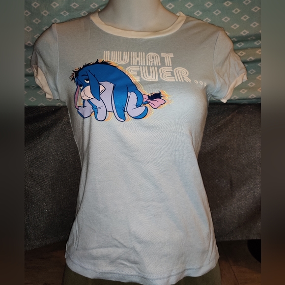 Disney | Tops | Disney Eeyore Whatever Baby Tee | Poshmark